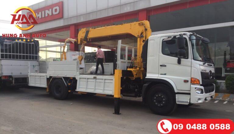 Xe tải HINO gắn cẩu Soosan 6 Tấn | Xe tải HINO FG8JP7A gắn cẩu 6 Tấn